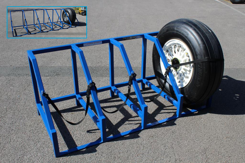Vertical storage system - NBWS-2 - Newbow Aerospace - for wheels / for ...