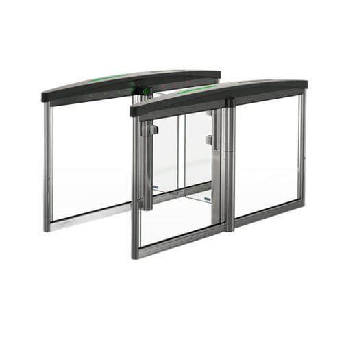 Speedgate with card reader - SpeedStile FLs series - Gunnebo Entrance ...