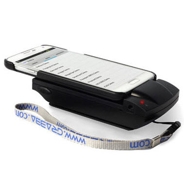 Portable RFID reader - X006 - Grabba, Inc. - for access control / for ...