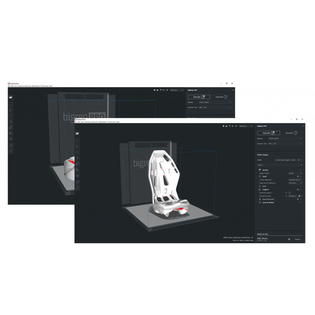 Planning software - BLADE - BIGREP GMBH - control / manufacturing / for ...