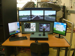 Flight simulator - MP500-2 - MERLIN SIMULATION - for research and ...