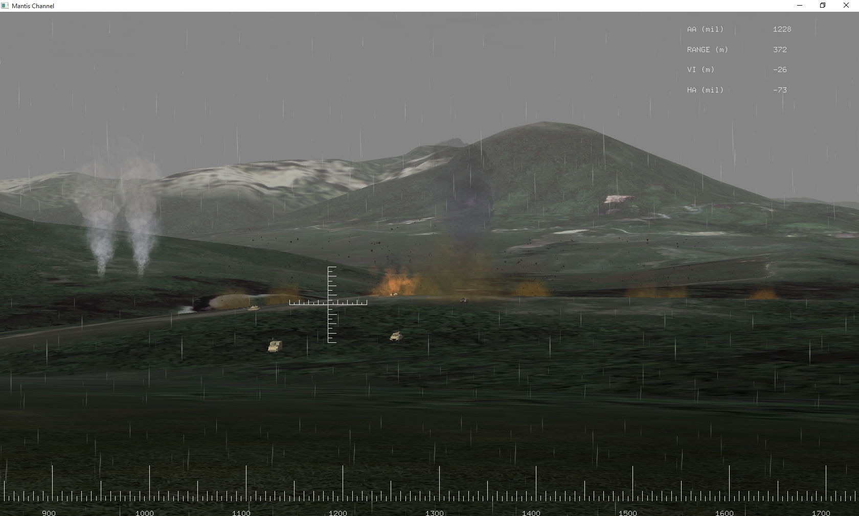 Flight simulator - AFOS - Quantum3D, Inc. - training / PC-based