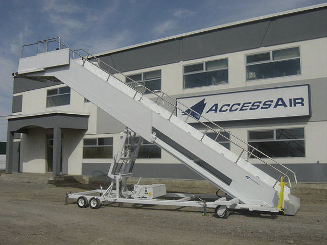 Boarding stairs - ACCESSAIR Systems - mobile / towed / for aircraft