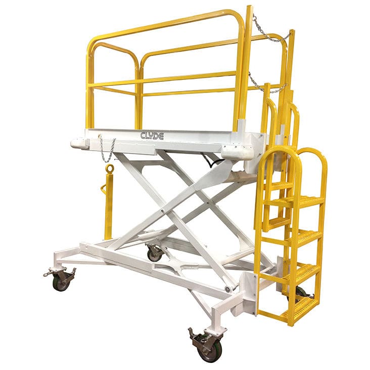 Fuselage access platform - 15F3060 - Clyde Machines Inc. - movable