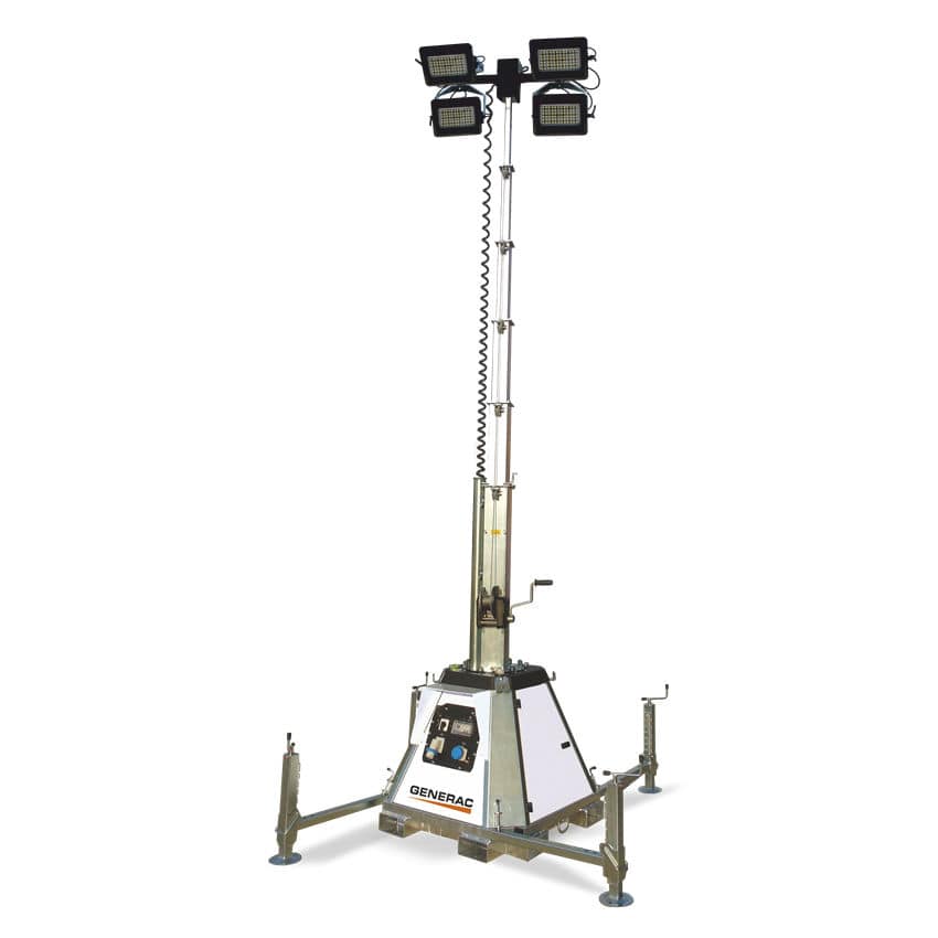 LED light tower - CTF 10 - Generac Mobile - metal halide