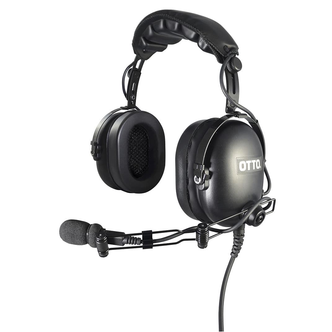 Runway headset - OTTO - for ground support / for crews / noise-reduction