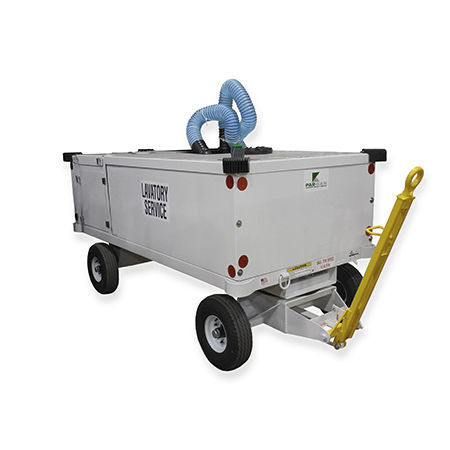 Towed lavatory cart - LVC 250 - Par-Kan Company - for airport