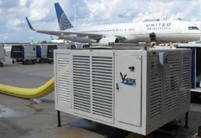 Fixed air pre-conditioner - Verde GSE - electric / for aircraft