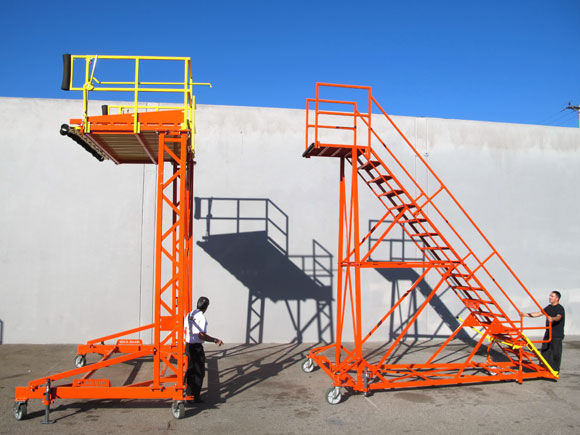 Nose access platform - 60157 - WAAG - movable / fixed