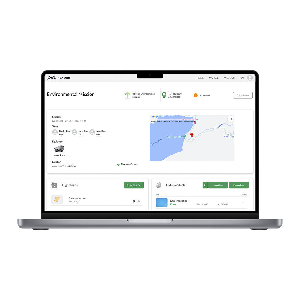 Planning software - senseFly - reporting / fleet management / control