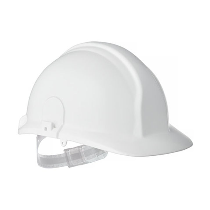 Ramp agent hardhat - 401100 - Arco Ltd - open face / white / blue