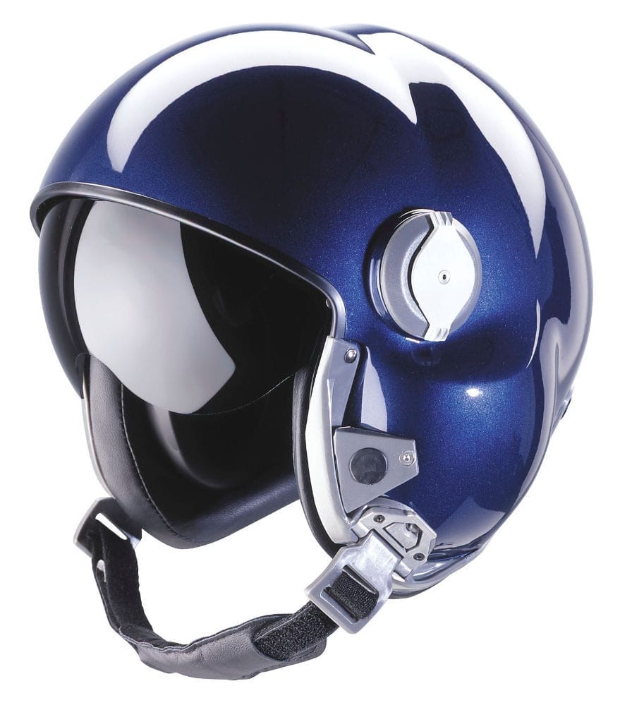 Helicopter helmet - LH 050 - MSA - half jet / with face shield / with ...