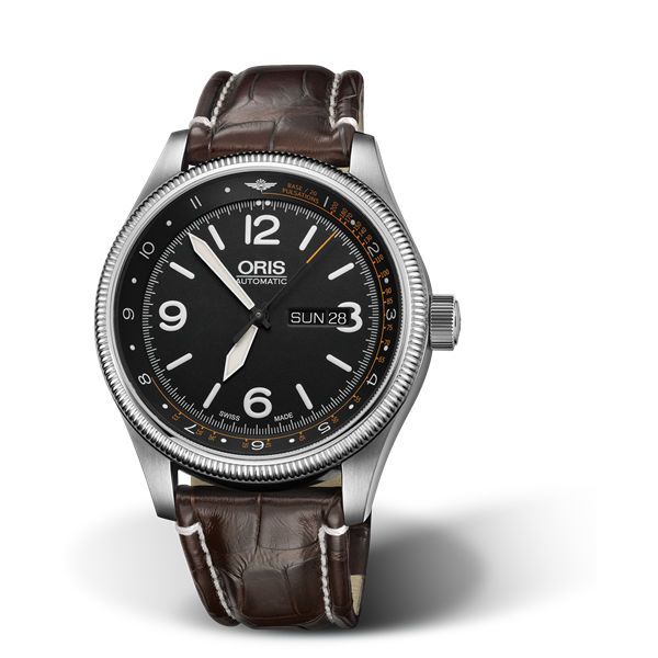 Aviator watch - ROYAL FLYING DOCTOR - Oris - chronograph / self-winding