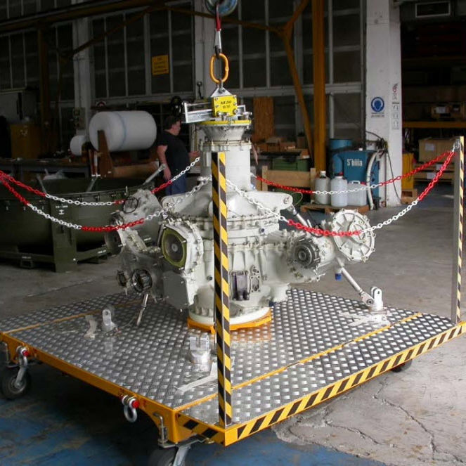 Aircraft maintenance trolley - NH 90 - O.M.A.R. Technology