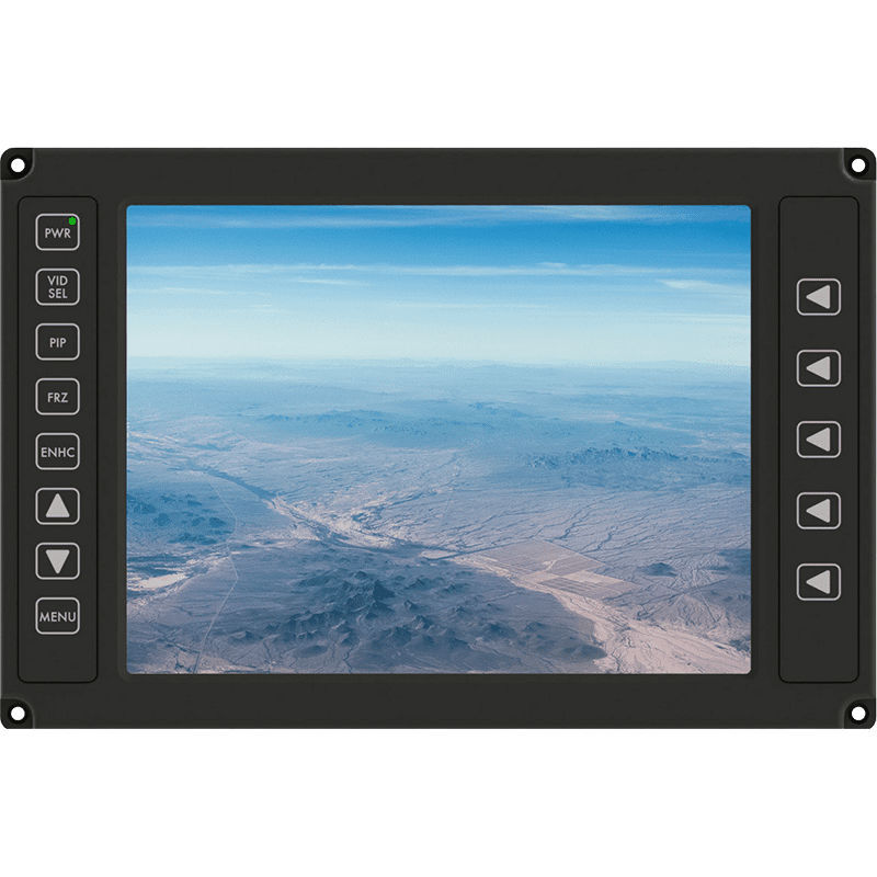 Avionics instrument aircraft cabin display - LCD0803 - RDDS Avionics ...