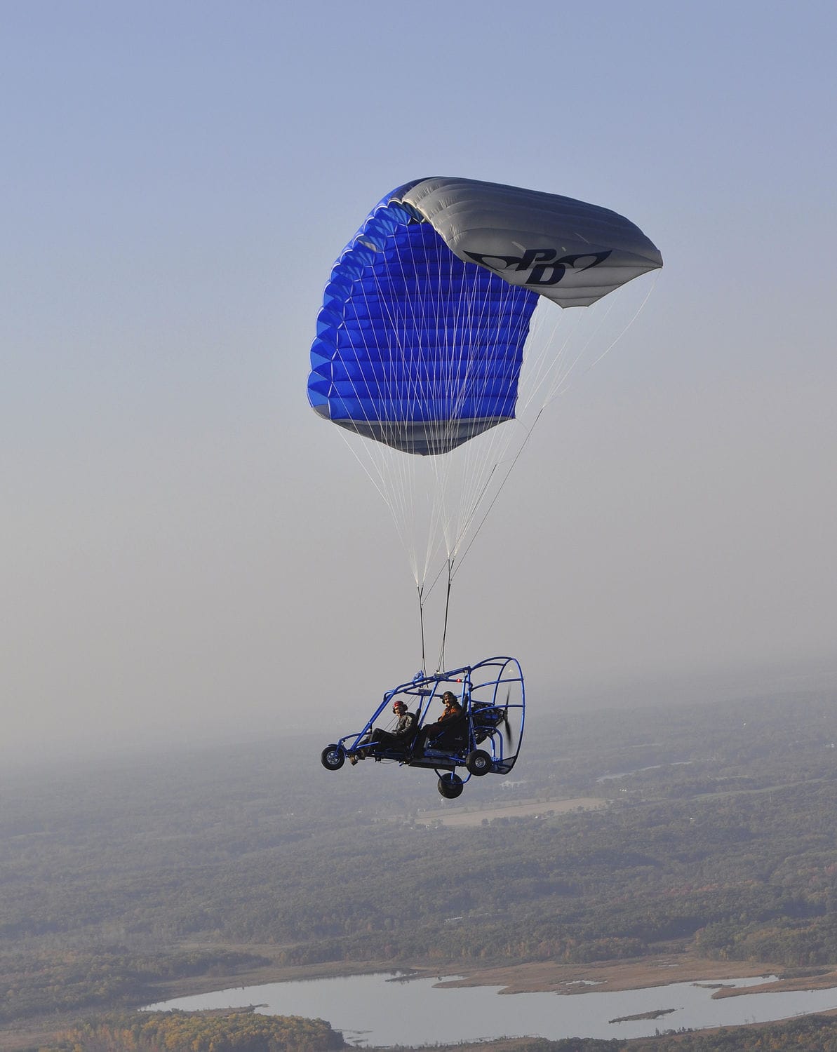 Performance paramotor wing - Sunriser series - PowraChute LLC - two place