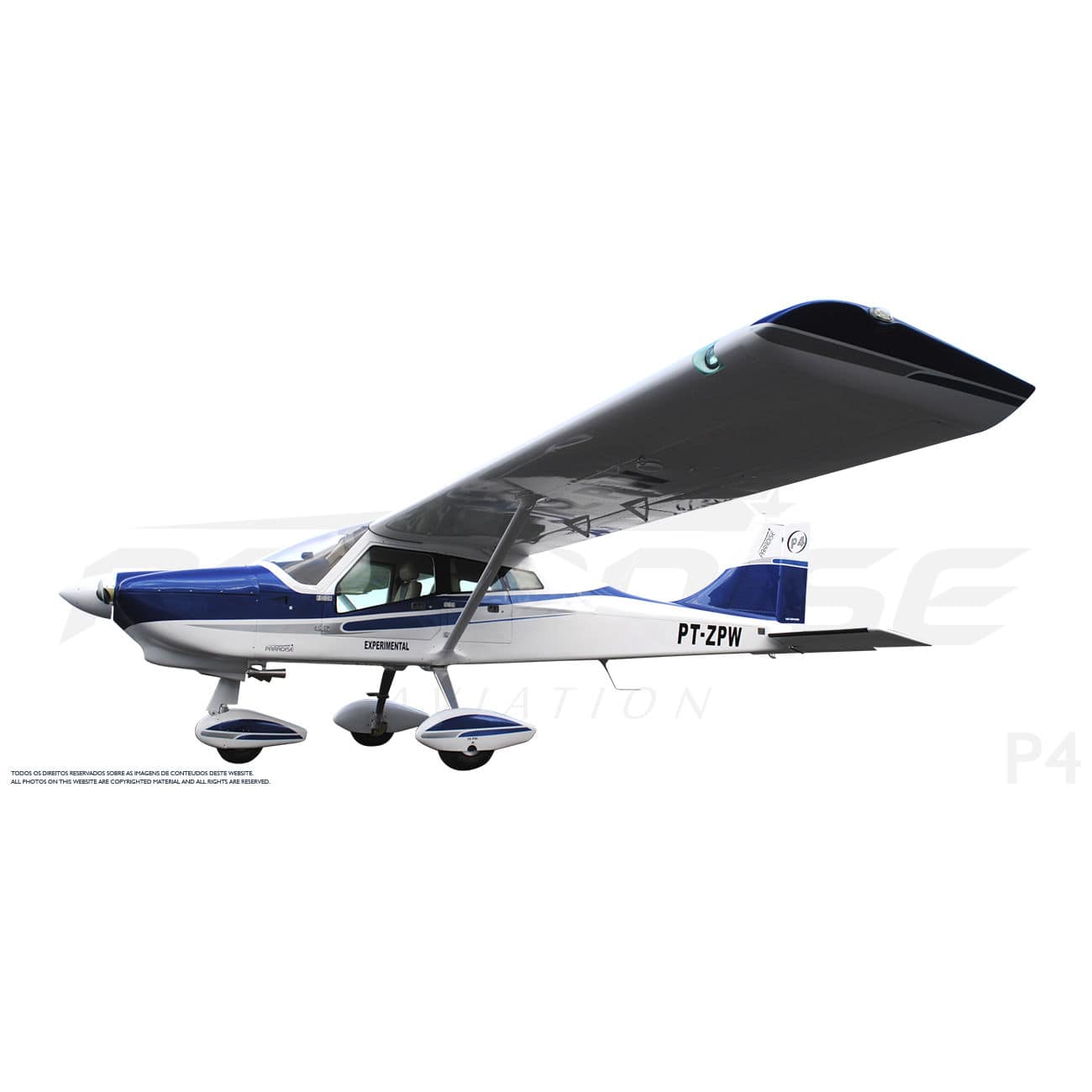 Tourist aircraft - P4 - Paradise Industria Aeronautica - single-engine ...