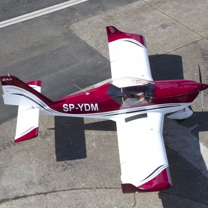 Single-engine aircraft - AT-4 - AERO AT - 4-stroke engine / two-seater ...