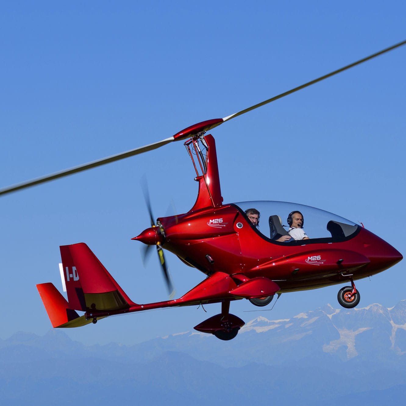 Two-seater gyroplane - M26 VICTOR - MAGNI GYRO SRL - 4-stroke engine ...
