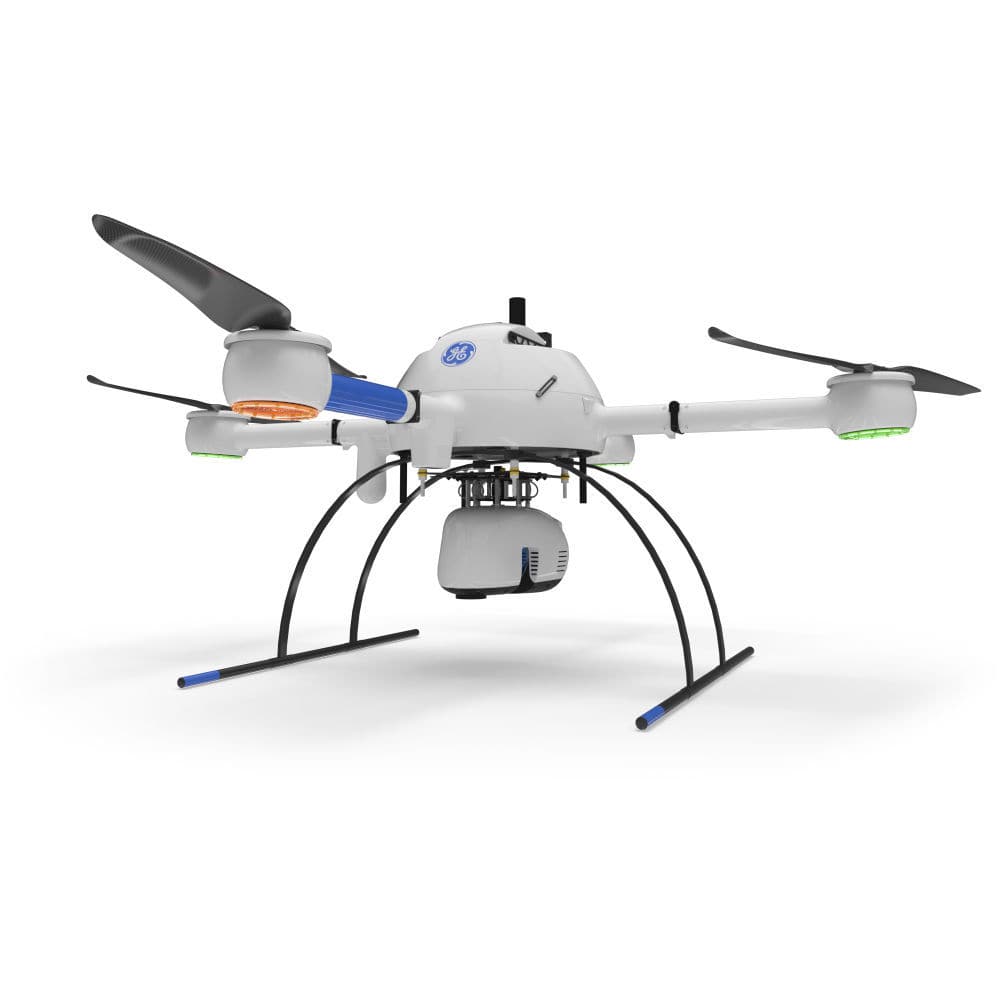 Industrial drone - mdLiDAR1000HR - microdrones - reconnaissance / mapping / measurement