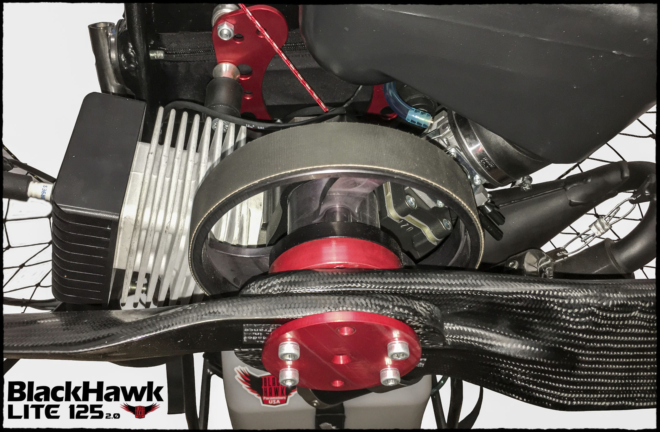 10 - 50hp piston engine - BH125 LITE - Blackhawk Paramotor USA, Inc ...
