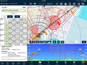Flight planning software - AvPlan EFB - for aeronautics / iPhone®