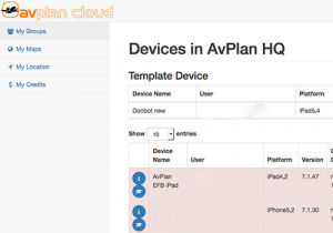 Management software - AvPlan EFB - for aeronautics / iPhone®