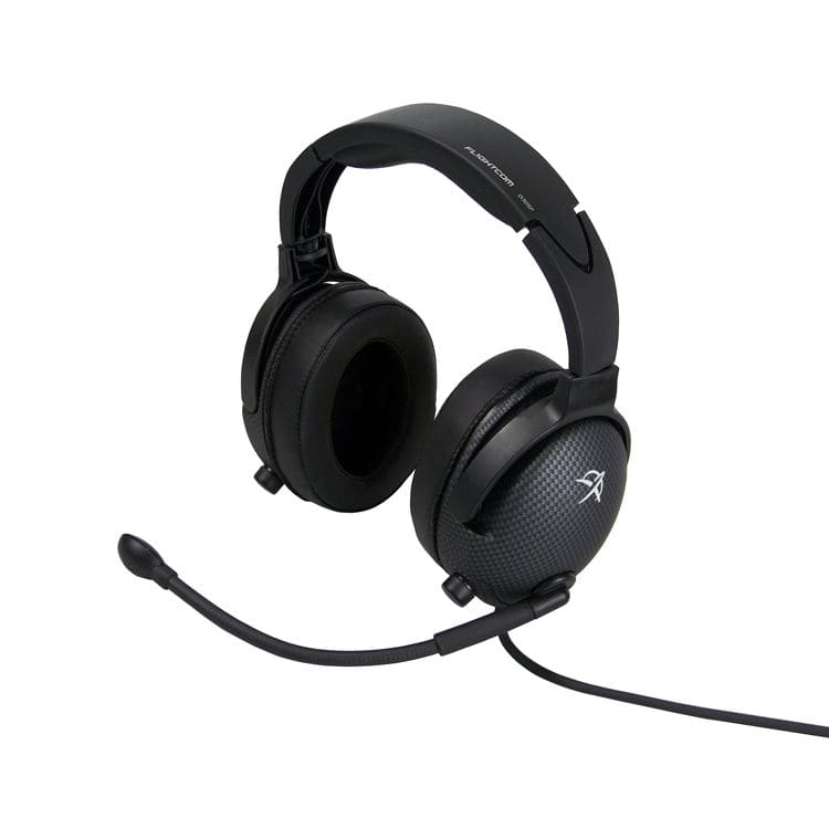 General aviation headset - D30SP - Flightcom - for pilot / for ...