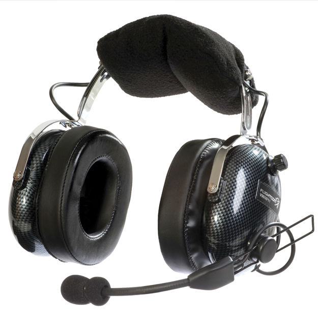 General aviation headset - V90MPH - Flightcom - for pilot / for ...