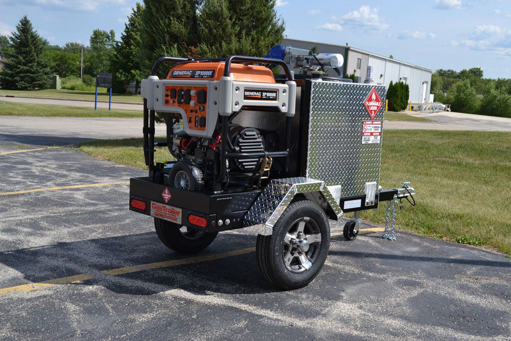 Towed fuel cart - 110 Pro - Gas Trailer - for airport