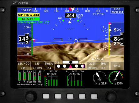 Aircraft EFIS - Horizon HX - GRT Avionics - for cockpit equipment