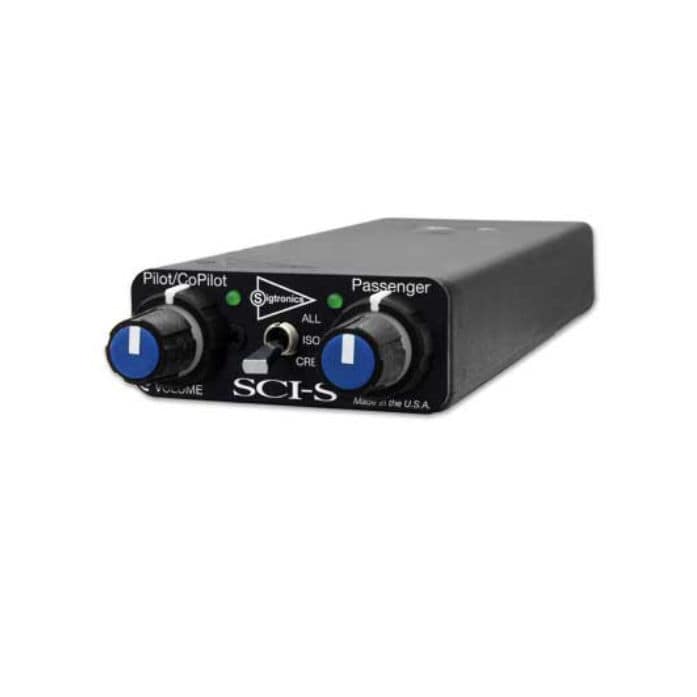 Intercom - SCI-S series - Sigtronics Corporation - VHF / for aircraft ...