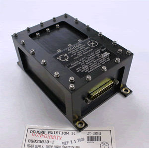 Lighting power supply - 8033010-1 - DeVore Aviation Corporation of ...