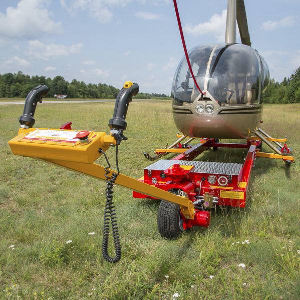 Towing tug - V1018 - Helitowcart - for helicopter / electric / towbarless