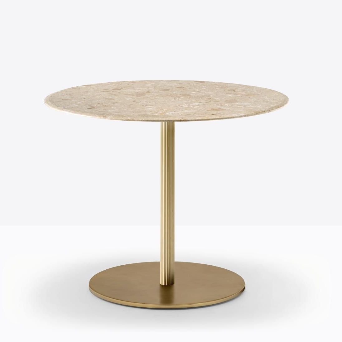 Airport table - blume 553 series - Pedrali - cast iron / steel / aluminium
