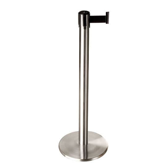 Tape queue barrier - Maxima - Architectural Brass Co. - flat-head / for ...