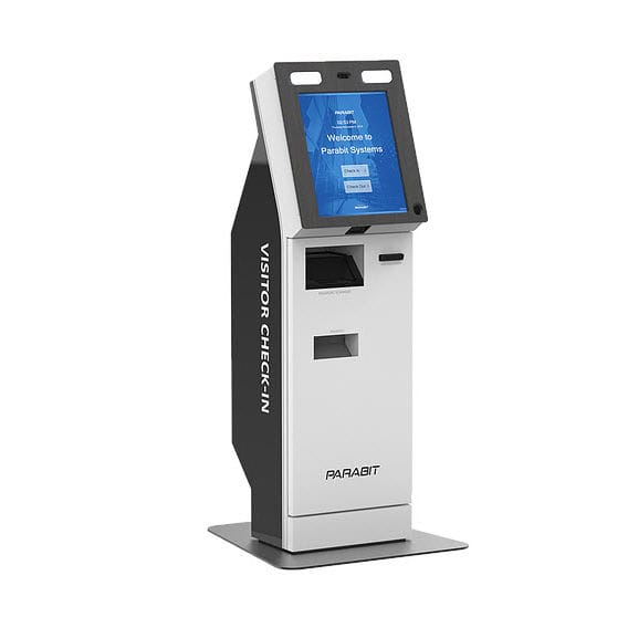 Check-in kiosk with printer - M-100-10150-PE - Parabit Systems - with ...