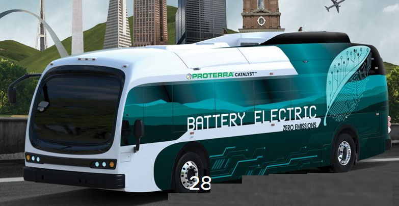 Airport apron bus - CATALYST® - Proterra, Inc. - 51 + Pers. / 31 - 50 ...