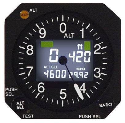 Analog altimeter - IADDU - Innovative Solutions & Support - feet / for ...