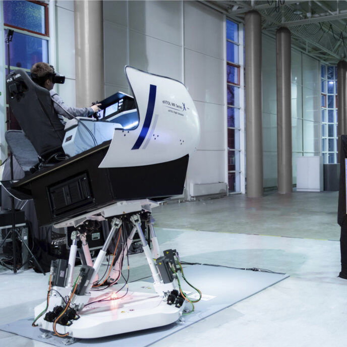 Aircraft simulator - Elite Simulation Solutions - eVTOL / training ...