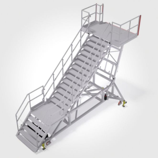 Fuselage access platform - B2 - ALTEC Aluminium Technik GmbH - engine ...