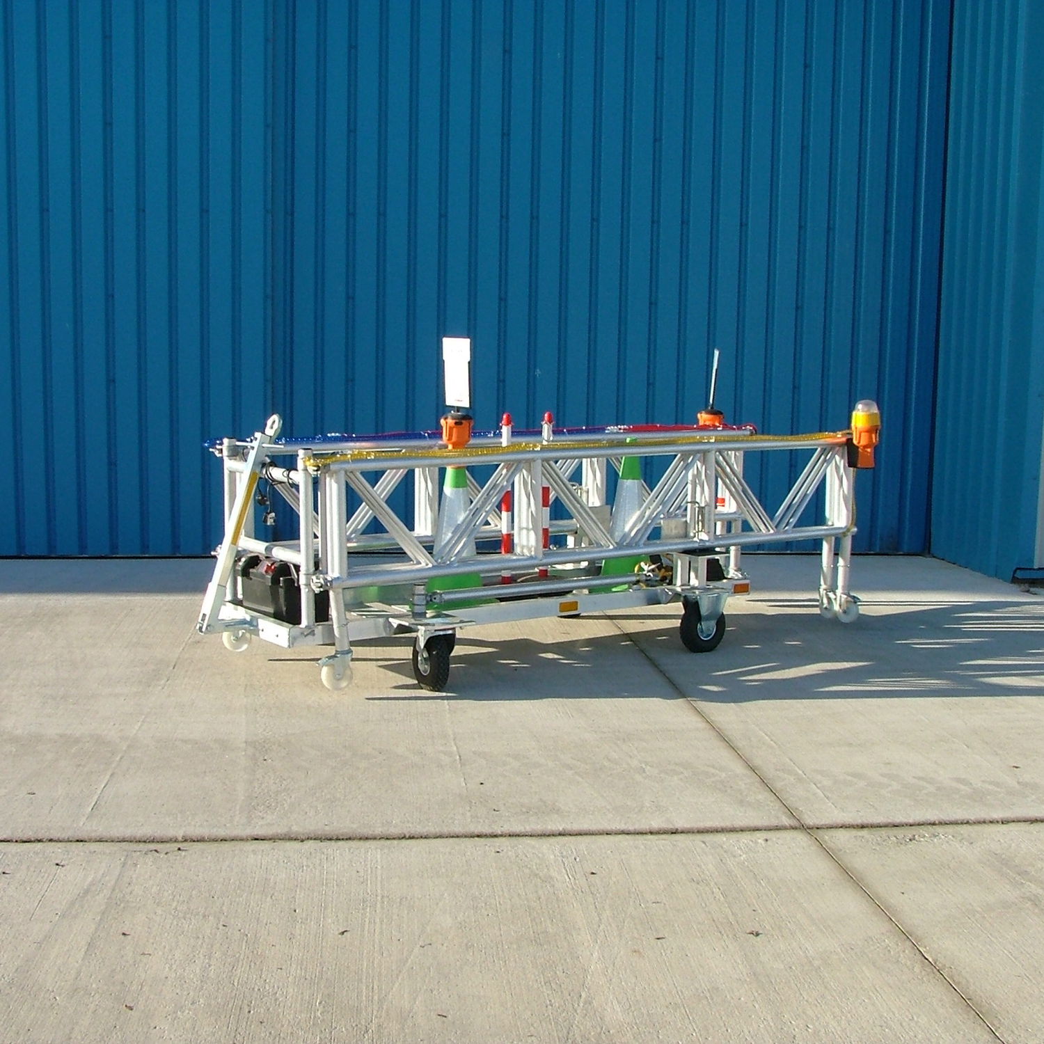 Protective barrier - Mobile Barrier System - JASPER PRODUCTS LTD ...