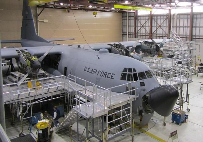 Nose aircraft staging - C130 - Instant UpRight Ltd - fuselage / fixed