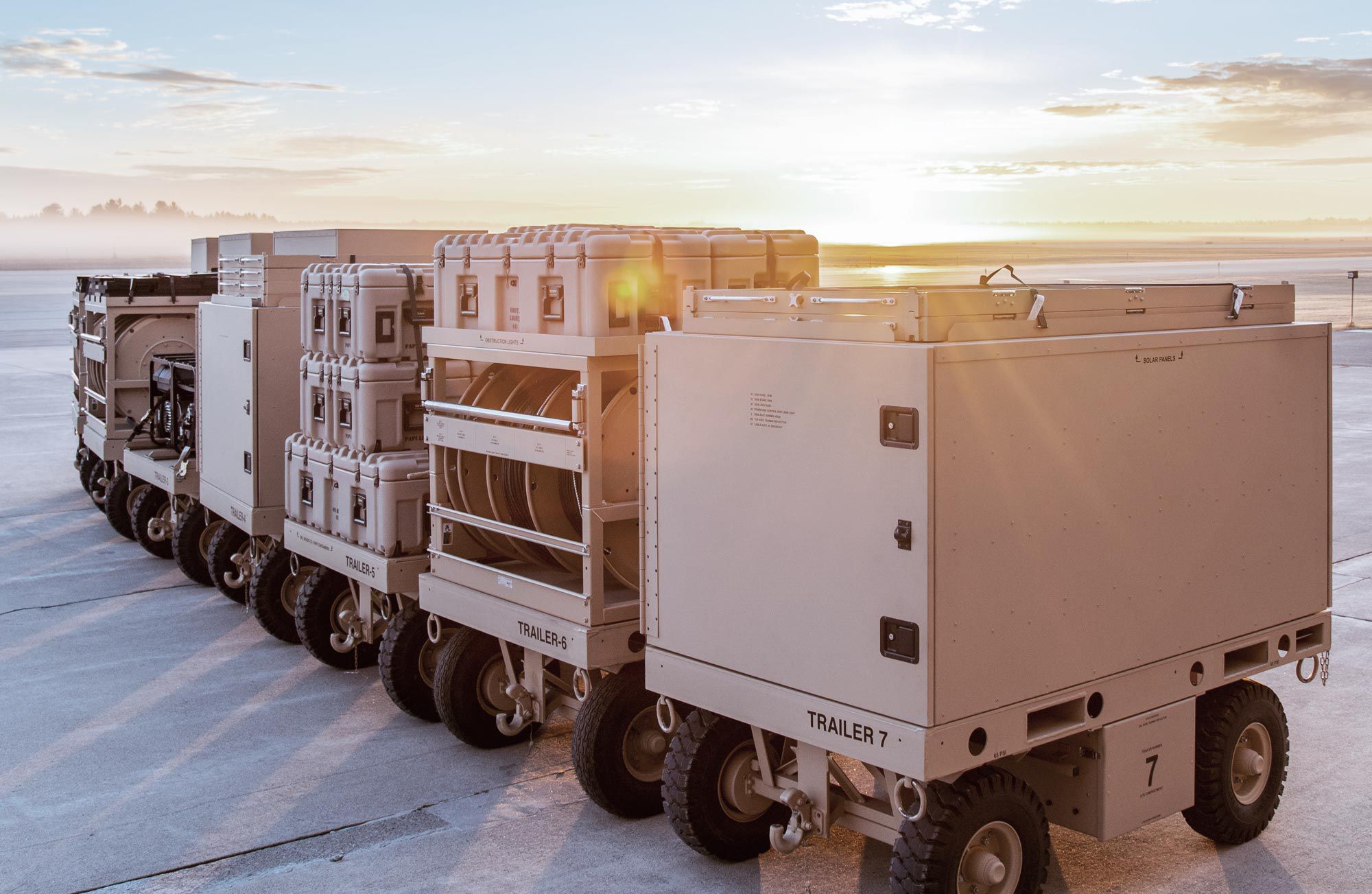 Portable lighting system - Systems Interface Limited - landing / for ...