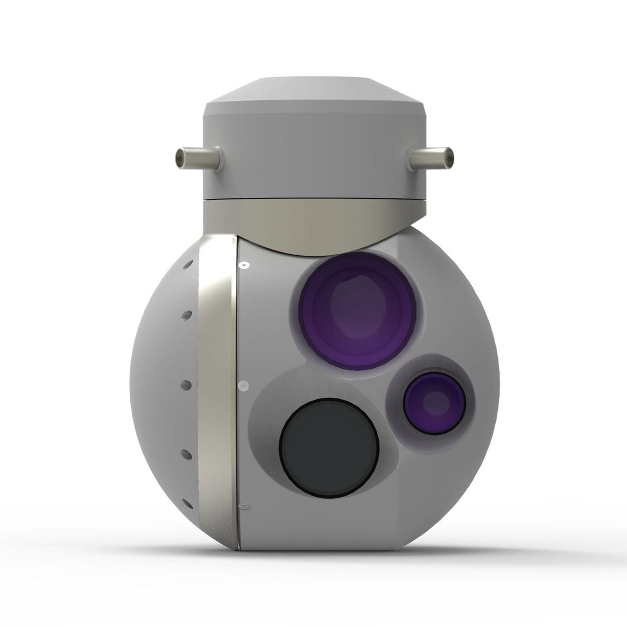 2-axis gyro-stabilized turret - DOME - Threod Systems - for drones ...