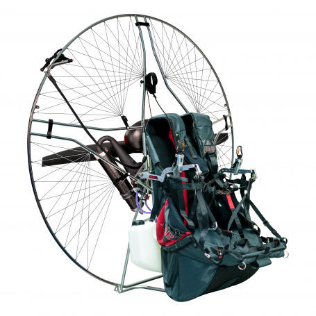 Single-seat paramotor - MOSTER 185 PLUS MY20 DUAL - PAP - 2-stroke engine