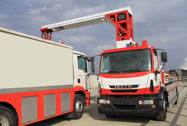 Inspection scanner - ROBOSCAN R1MC - MB Telecom - for cargo / for ...