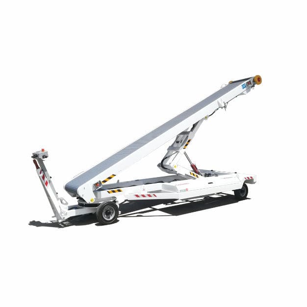 Towed belt loader - NT E series - Darmec Technologies S.r.l - for airport