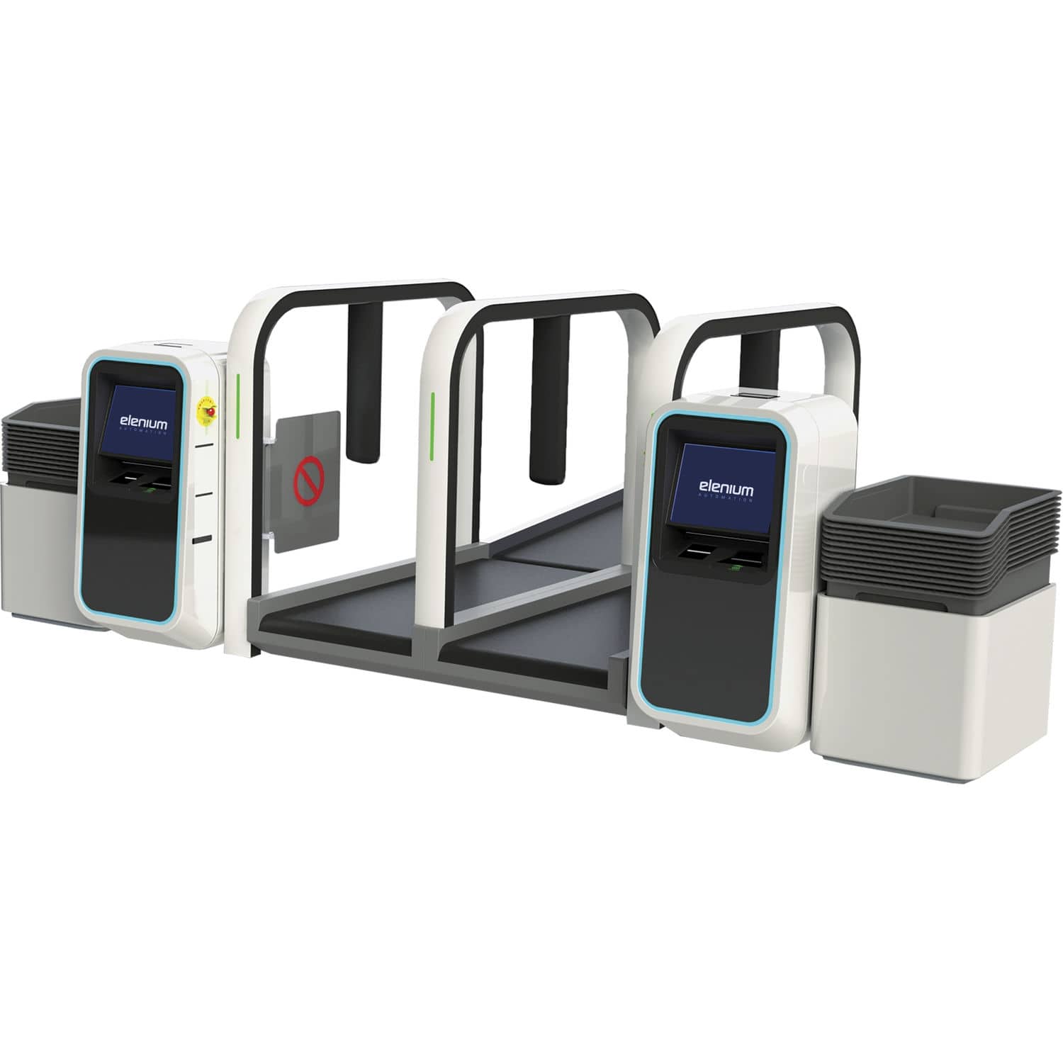 Self-service bag drop - R-Type - Elenium Automation - with check-in / for airport