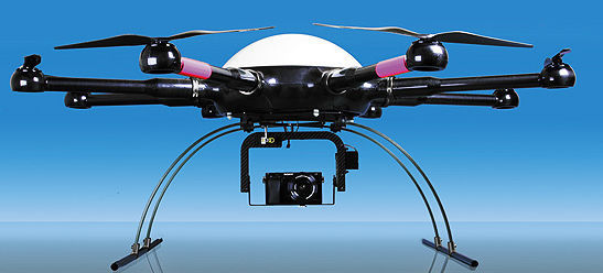 Recreational UAV - MK8-3500 Geo - MikroKopter - aerial photography ...